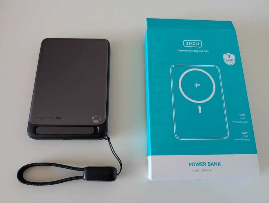 INIU Power Bank para MagSafe, 45 W 10000 mAh, nova, fatura, garantia ...