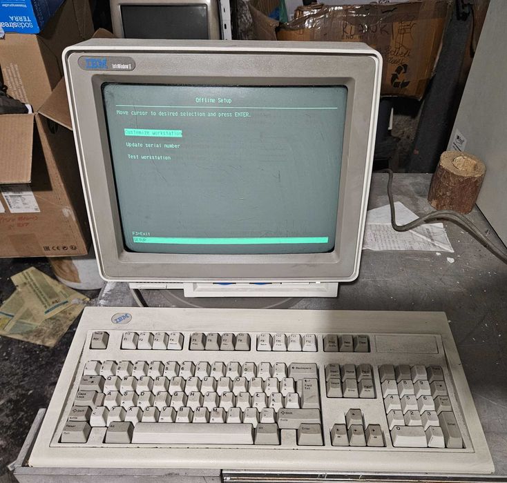 Stary terminal IBM 3486 Łaziska Górne Łaziska-Centrum • OLX.pl