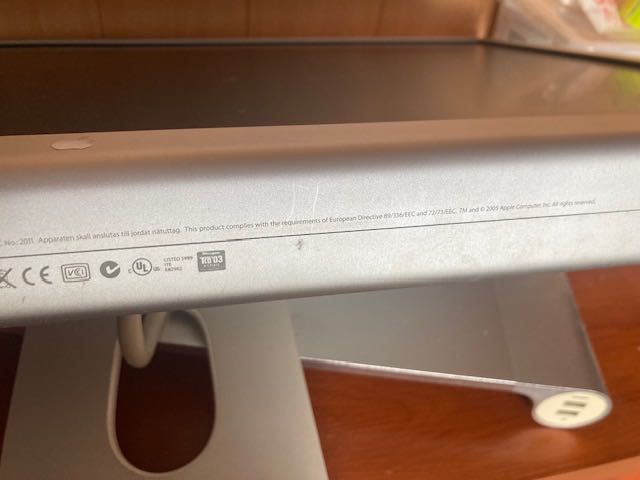 Monitor komputerowy cinema HD display Apple Mac 30 cali Mikołów Reta ...