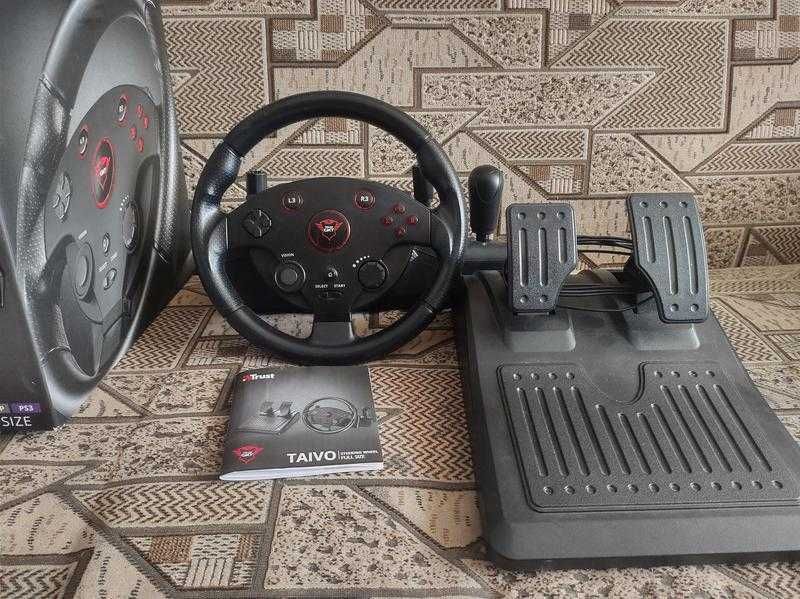 Игровой руль Trust GXT 288 Racing Wheel PC/PS3: 2 980 грн. - Аксесуари ...