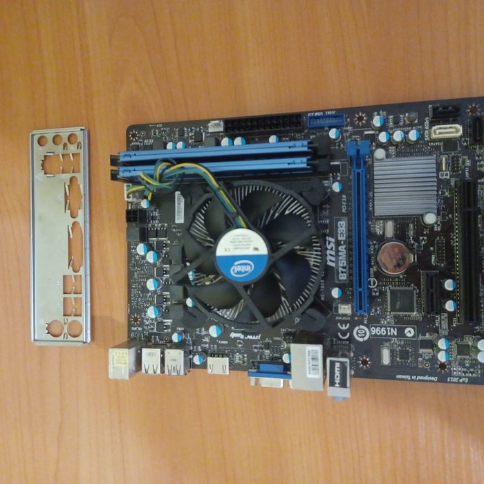 Płyta główna Msi i3-3240 DDR3 2X2GB Chłodzenie Intel Box Ostrołęka • OLX.pl