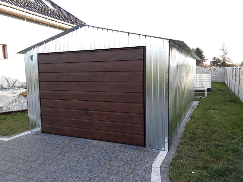 Garaż blaszany 4x6 garaż blaszak wiata 5x5 garaże blaszaki 6x5 Żagań ...