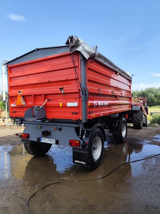 Przyczepa metal fach 12 ton t711/3 Bieżyń • OLX.pl