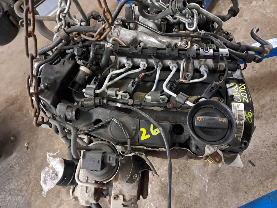 Silnik kompletny 2.0 TDI CBBB CBB AUDI TT A3 8P VW Golf Passat Tiguan ...