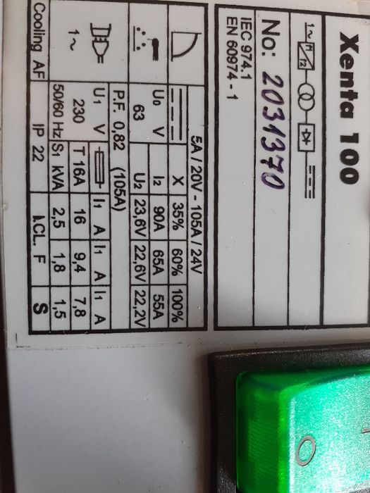 Spawarka inwertorowa XENTA 100 Warszawa Białołęka • OLX.pl