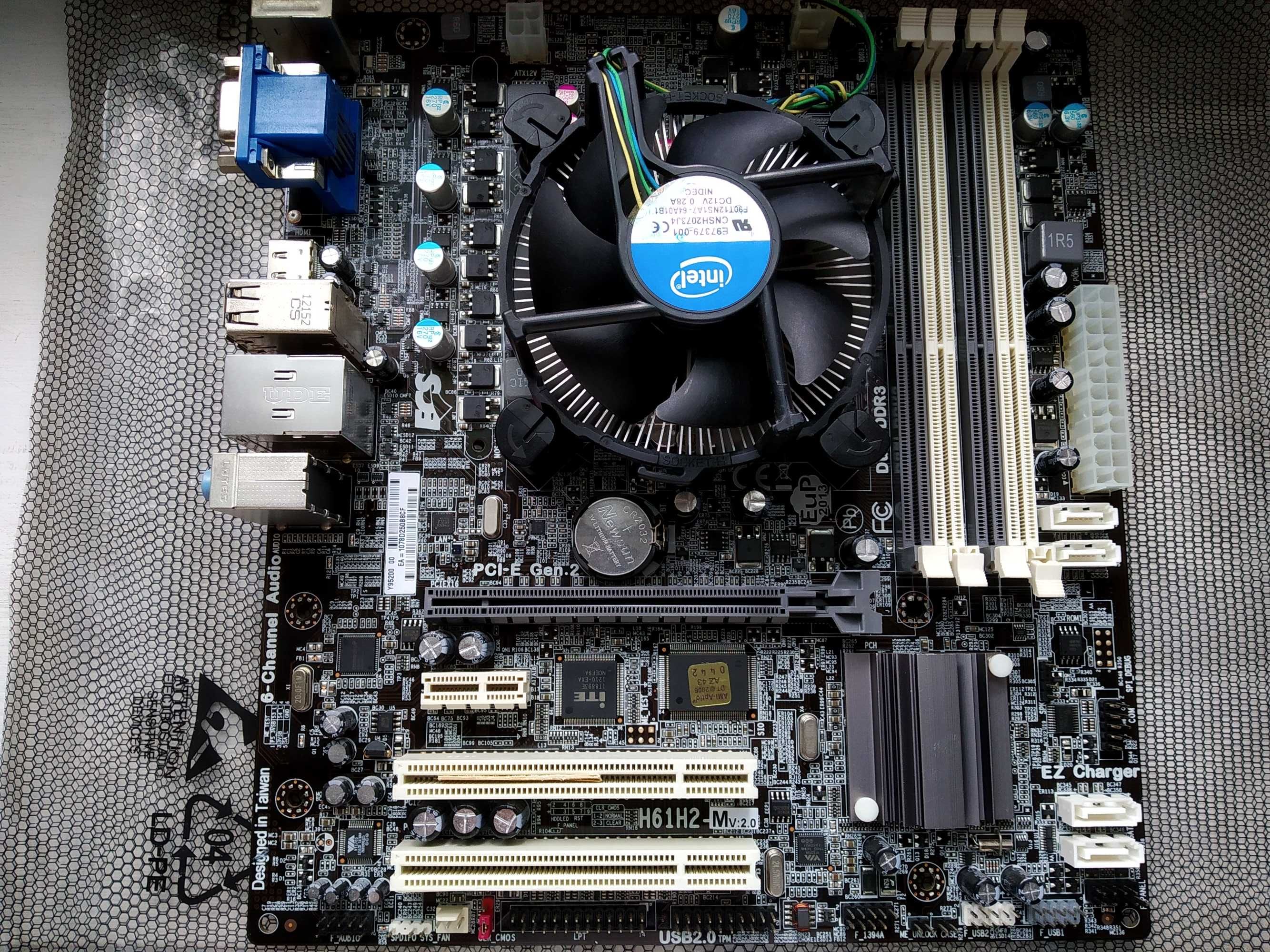 Плата материнська ECS H61H2-M (Elitegroup) LGA1155: 1 170 грн ...