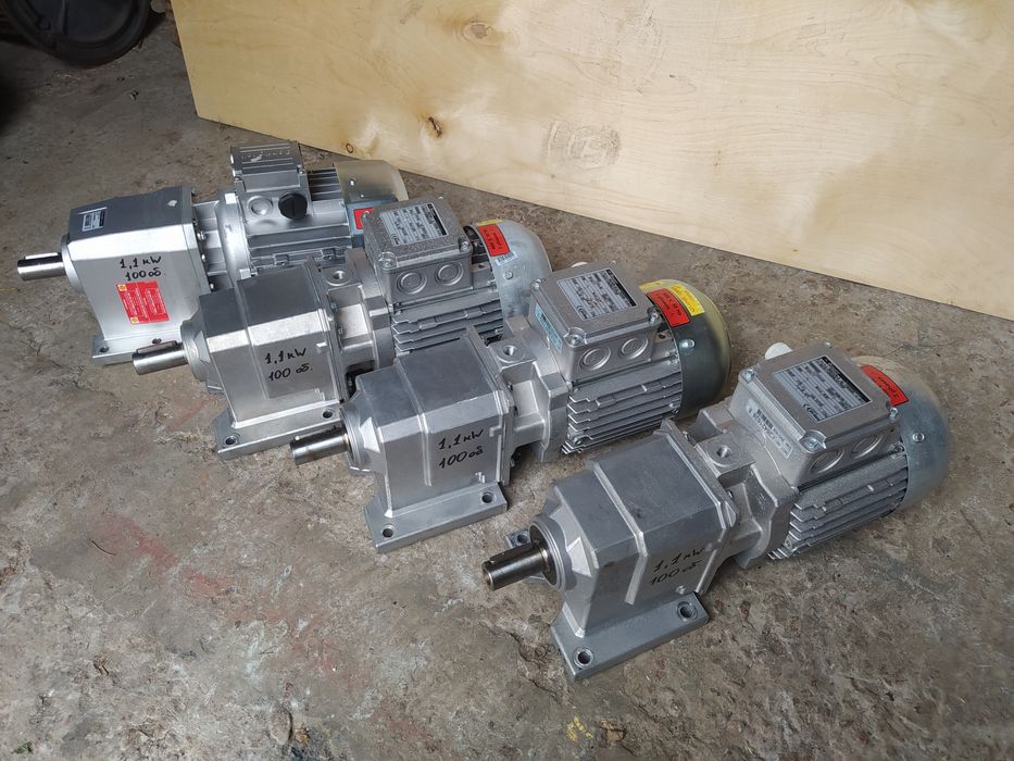 Мотор-редуктор 1,1квт 100об моторедуктор электродвигатель с редуктором ...