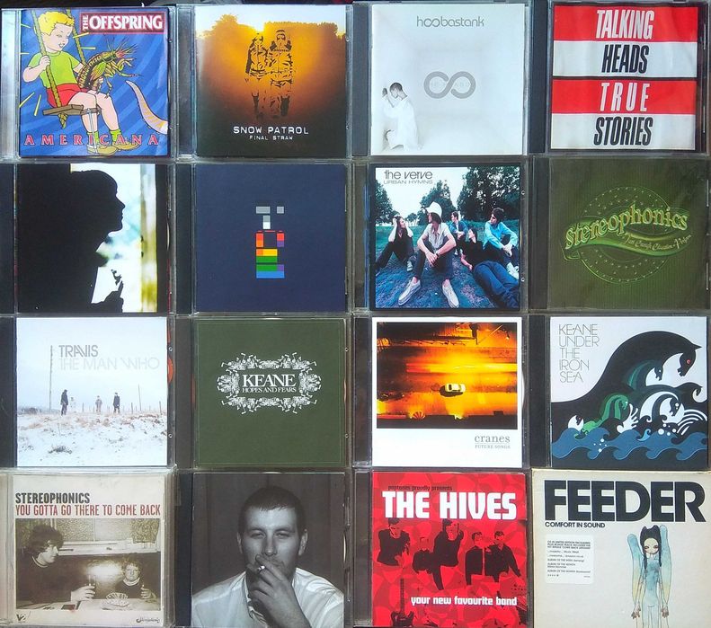 CD Rock Blur Oasis Placebo Coldplay Muse Verve Keane Kmfdm Travis: 215 ...