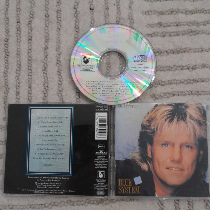 Blue System - Obsession 1990 Hansa Wieliczka • OLX.pl