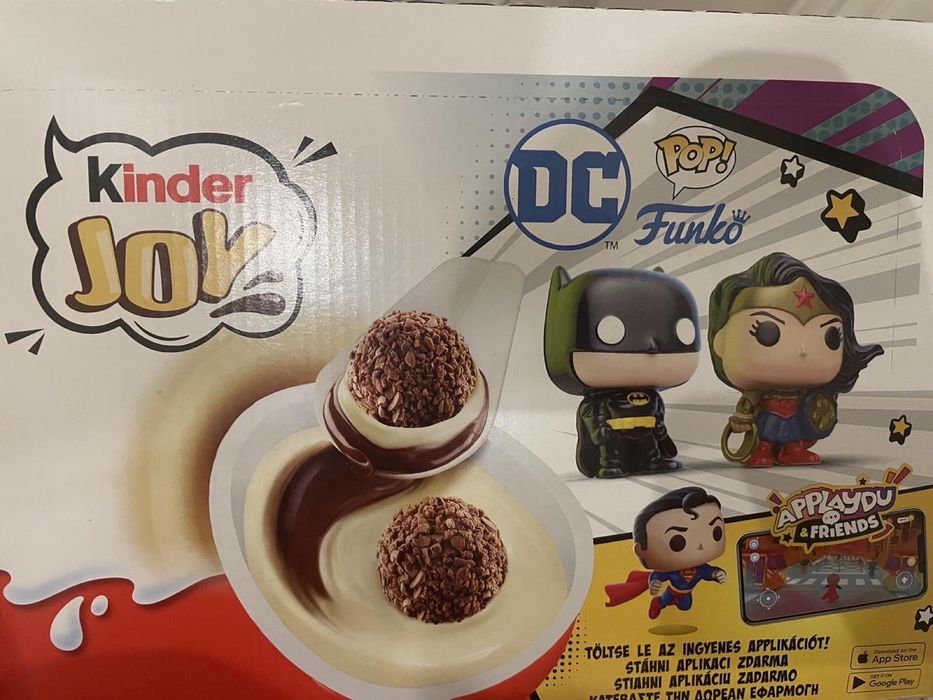 Киндер Джой ДС супергерои / Kinder Joy DC Funko 20g: 41 грн. - Продукти ...