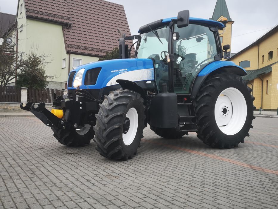 Ciągnik Traktor New Holland TS115 6cyl turbo Klima 3400mth! Augustów ...