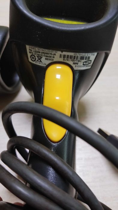 Сканер штрих-коду Symbol/Zebra LS2208 USB (LS2208-SR20007R-UR) (3 шт ...