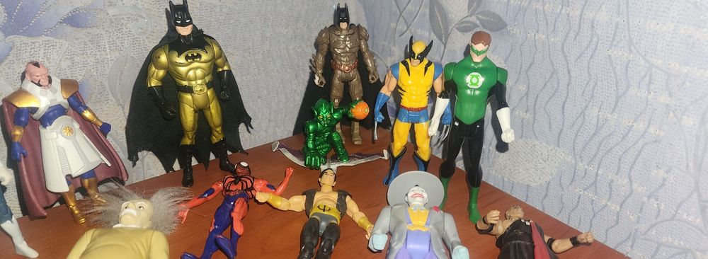 Фигурки Hasbro Kenner Mattel DC Marvel Indiana Jones Spider-Man Batman ...