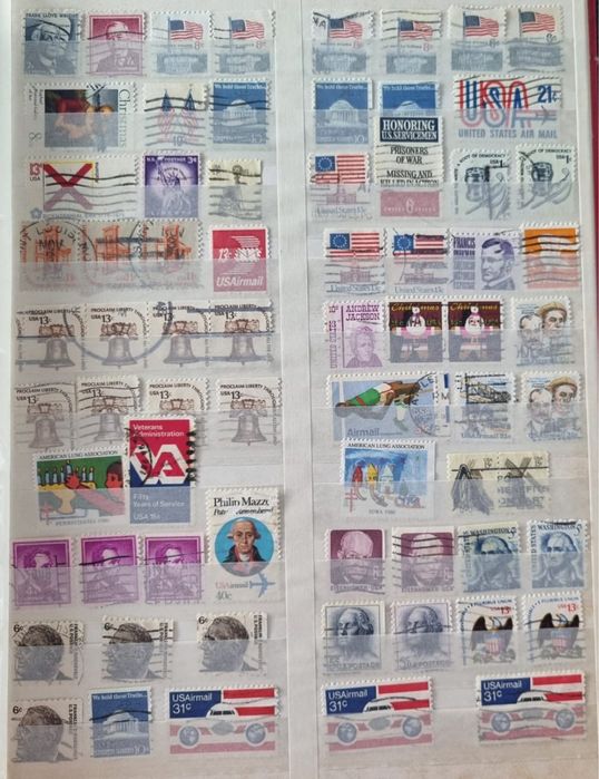 Znaczki filatelistyka pocztowe różne zbiór kolekcja zabytkowe Chełm ...