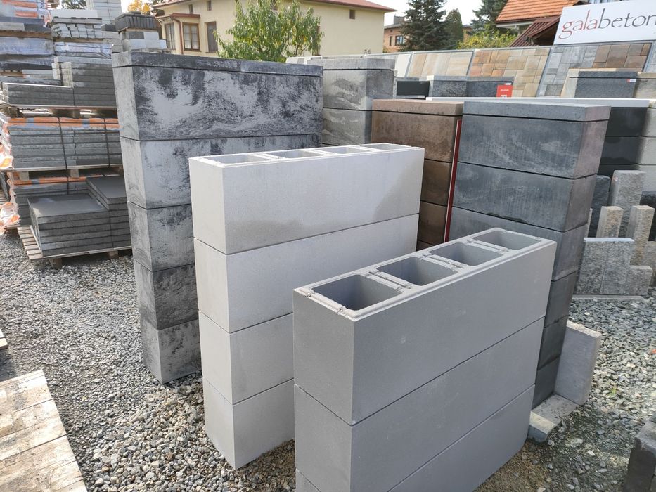 Ogrodzenie pustak ogrodzeniowy 100*30x25 mur płot Kraków Bieńczyce • OLX.pl