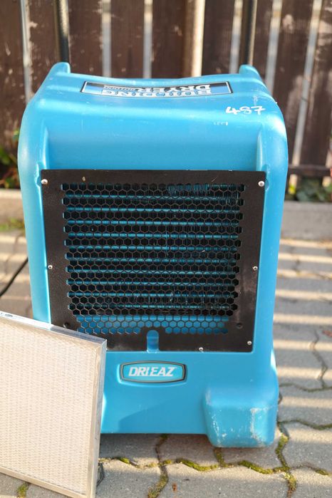 PROFESJONALNY Osuszacz Budowlany DriEaz BD1000 48L/24h Pompa GWARANCJ ...