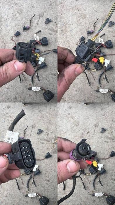 Фішки, розєми, реле, проводка VAG Volkswagen Skoda Seat Audi Оригінал ...