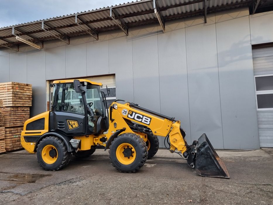 Ładowarka teleskopowa / kołowa , JCB TM 180, Rok 2015, Łyżka, Widły ...
