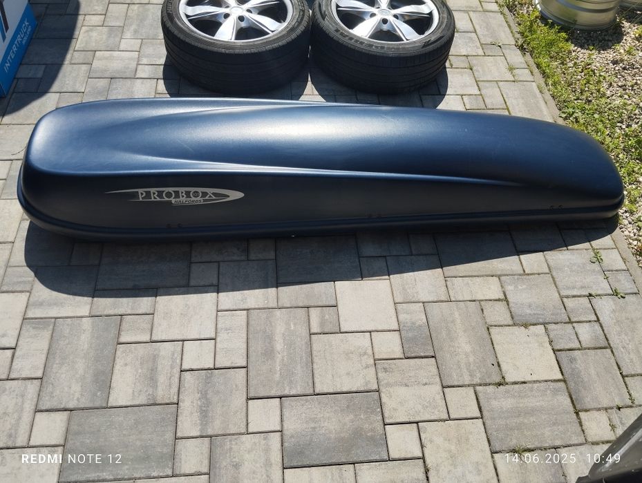 Box dachowy Probox 325 225/50/35 boks dachowy bagażnik na dach długi ...