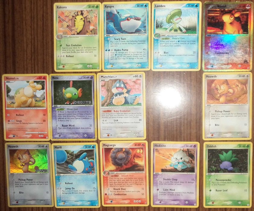 85x Pokemon trading cards game 2004, 2005 Nintendo Rzeszów • OLX.pl
