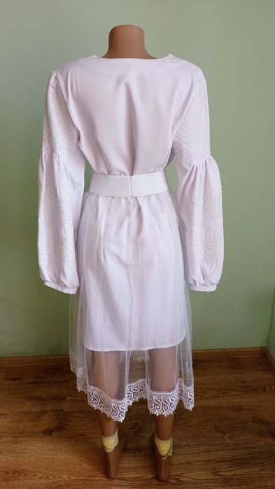 Сукня вишита вишиванка плаття платье біле весільне 1 999 грн Весільні сукні Рудно на Olx