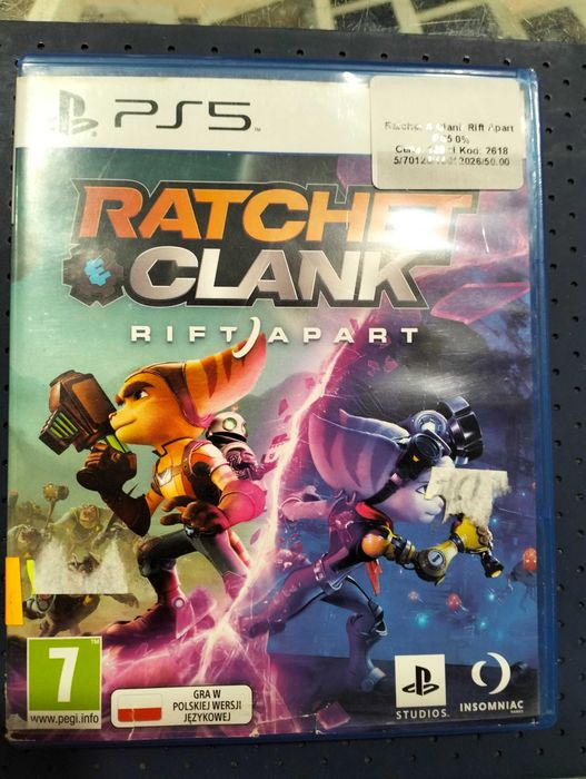 Ratchet & Clank Rift Apart PS5 Sklep Ostróda Ostróda • OLX.pl