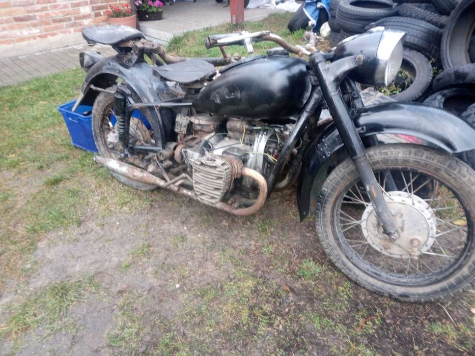 K 750 , Ural , Dniepr , Rusek z wózkiem bocznym i biegiem wstecznym Praszka • OLX.pl