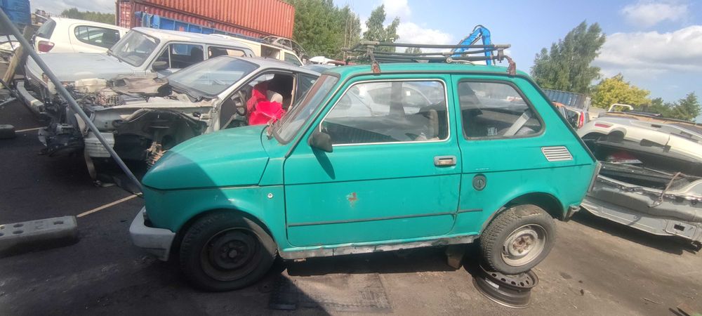 Fiat 126p 98r Maluch Kaszlak Wszystkie Części Bagażnik Skrzynia Fotele Wólka Sokołowska • OLX.pl