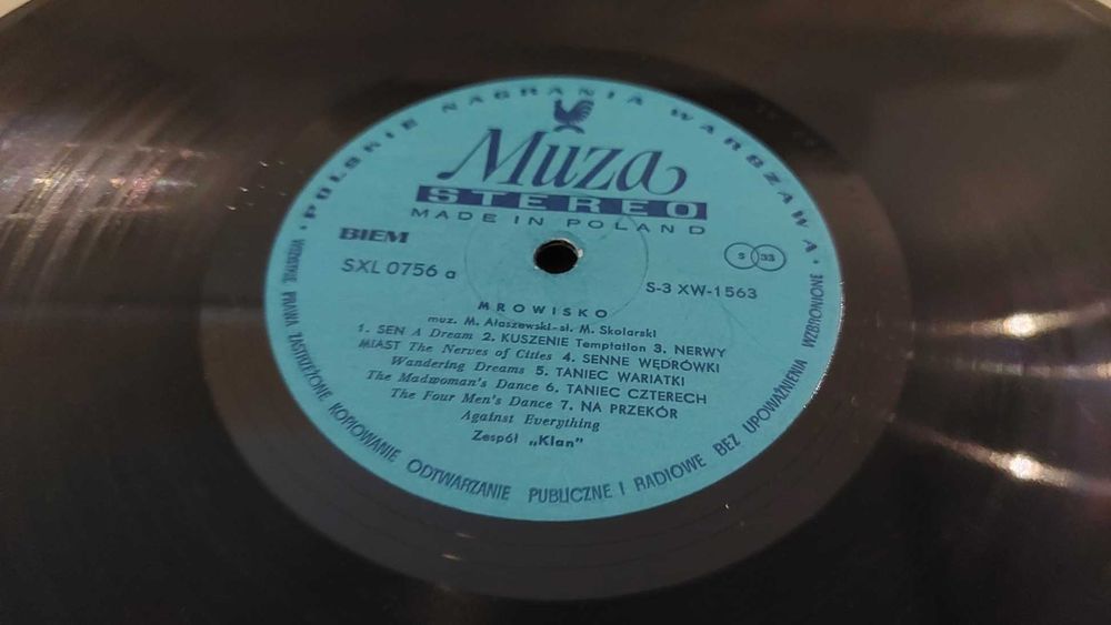 LP kapeli Klan pt. "Mrowisko", VG, 1. wyd. 1971; SXL 0756; UNIKAT! Warszawa Bemowo • OLX.pl