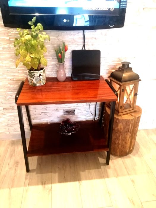 Stolik rtv 600-210 PRL patyczakk Lublin • OLX.pl