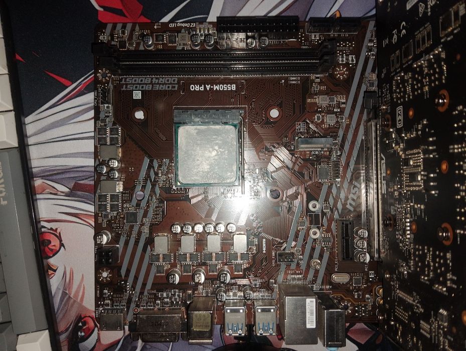 Części komputerowe ryzen 5(zasilacz, grafika, płyta, procesor ...