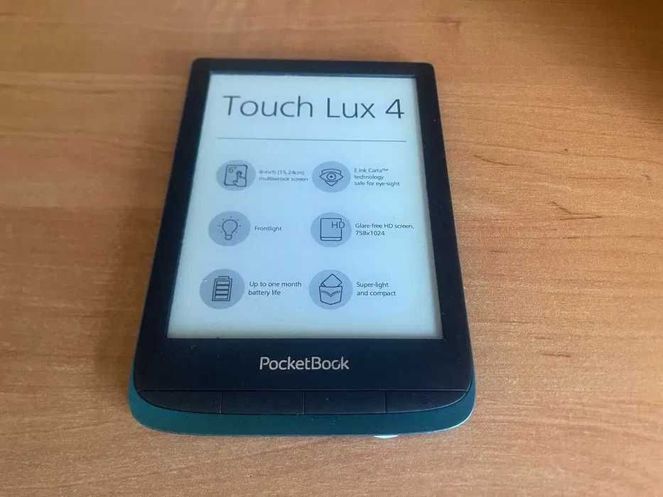 PocketBook Touch Lux 4: 1 760 грн. - Електронні книги Синяк на Olx
