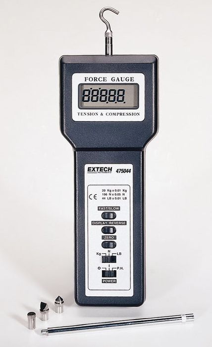 Динамометр цифровой высокой мощности измеритель силы EXTRECH 475044: 5 ...