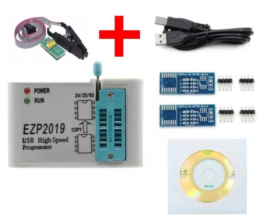 Programator pamięci EEPROM BIOS EZP2019 + KLIPS Bydgoszcz • OLX.pl