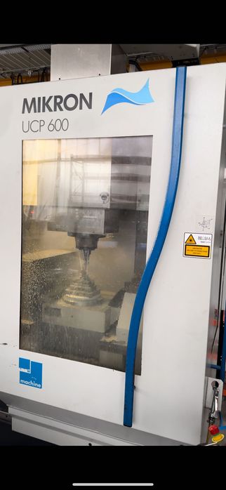 Frezarka CNC Mikron ucp 600 5 osi GF 2006 Wrocław Fabryczna • OLX.pl