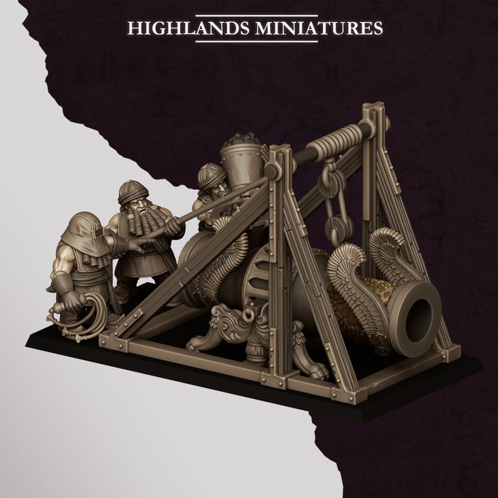 Sons of Marduk Cannon - Highlands Miniatures - Behelit Print Poznań ...