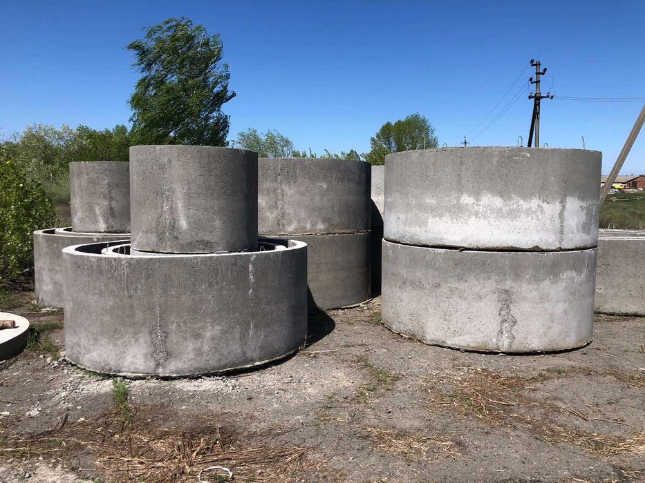 Ж/б кільця, бетоні вироби, жб кольца, крышки: 1 200 грн. - Цегла ...