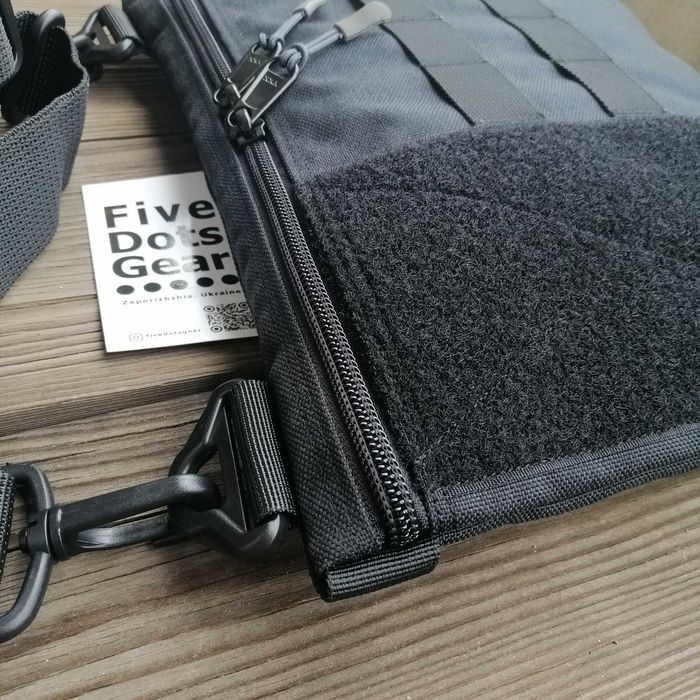 Сумка через плечо fivedotsgear edc кордура molle велкро месенджер: 843 ...