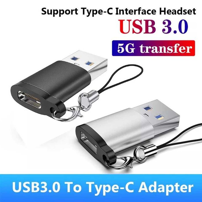Адаптер, переходник OTG с Type-C на USB 2.0 / 3.0: 50 грн. - Data ...