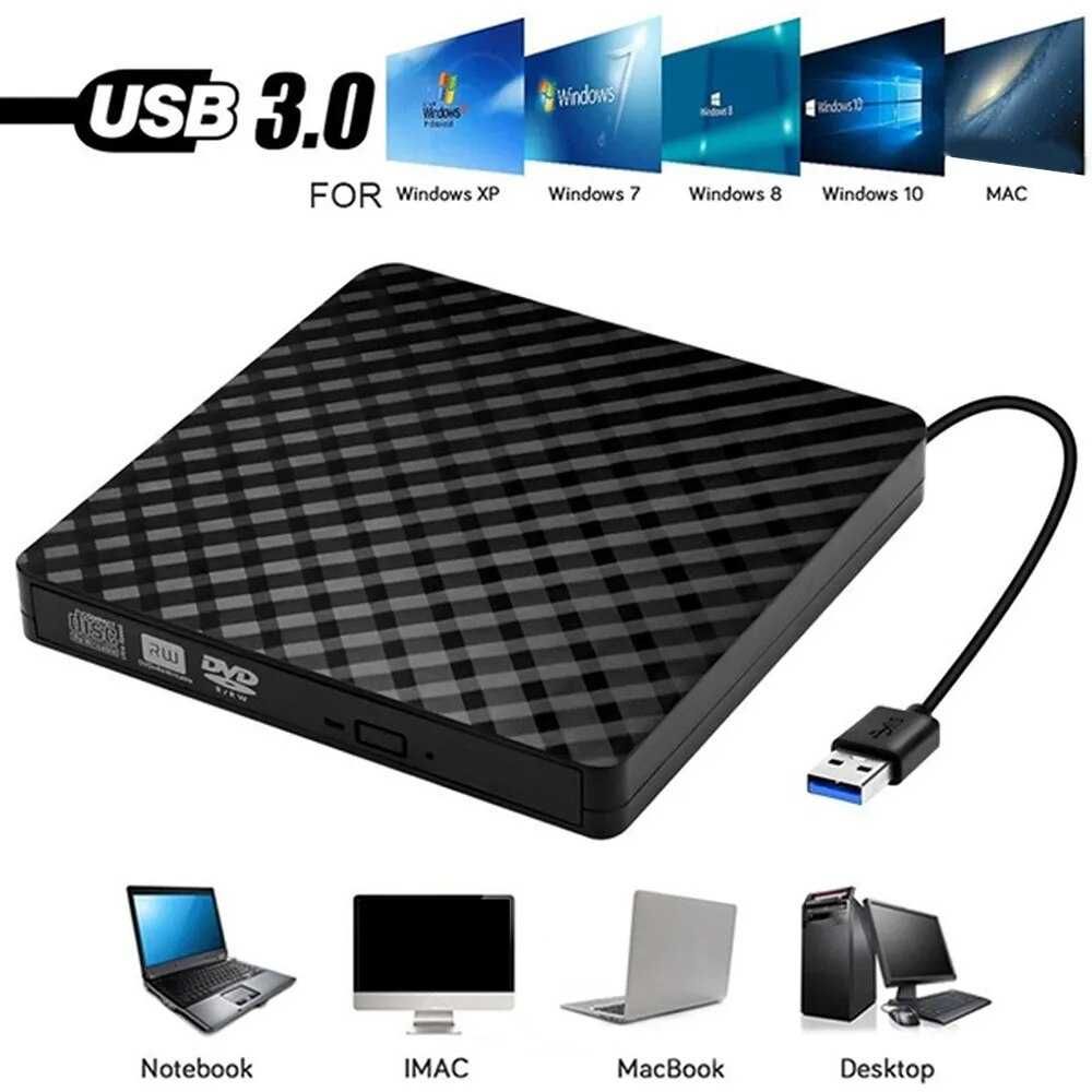Внешний оптический привод DVD-RW DVD-USB 3.0 24Х: 796 грн ...