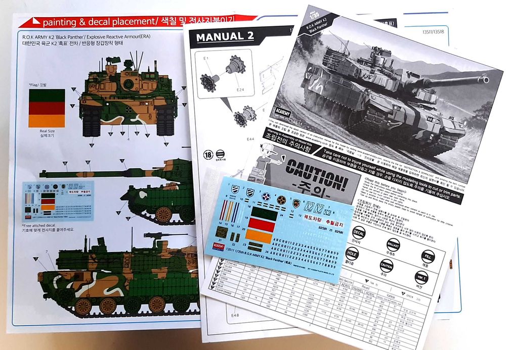 Model plastikowy K2 "Black Panther" ACADEMY 1/35 NOWY Stargard • OLX.pl