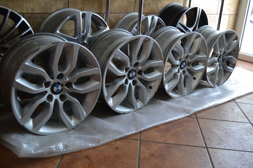 Felgi BMW X3 17 cali 5x120 7,5x17 is32 komplet bmw x3 alu Gorzów Śląski ...