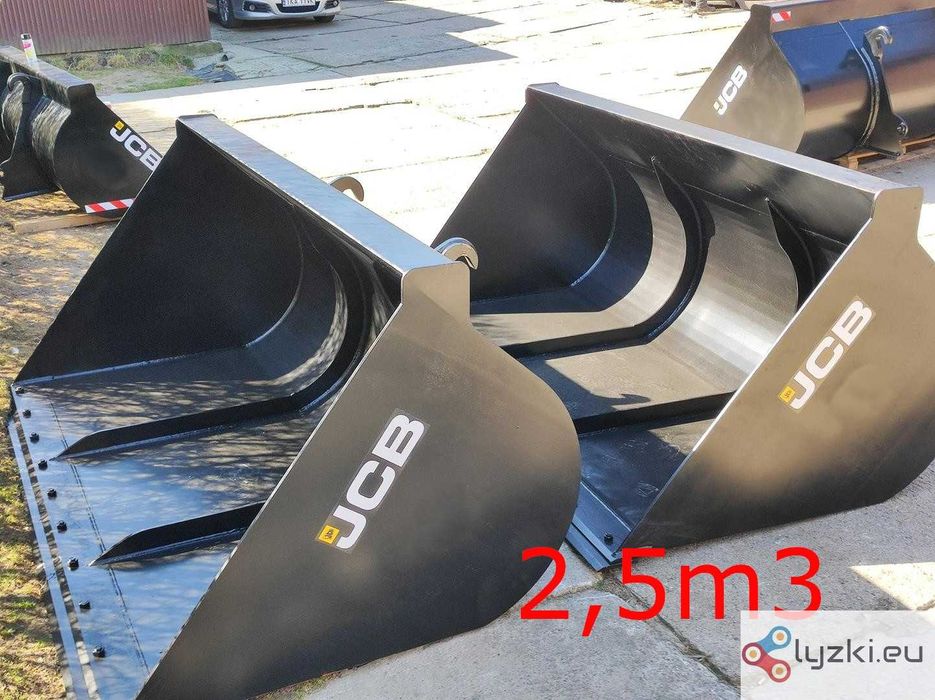 Łyżka ładowarka teleskopowa JCB Manitou Merlo 1,5m3 2m3 3m3 Białystok ...