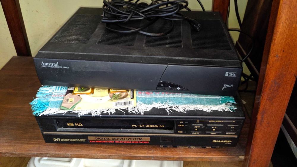 Magnetowid nagrywarka VHS SHARP VC-6V3 Jędrzejów • OLX.pl