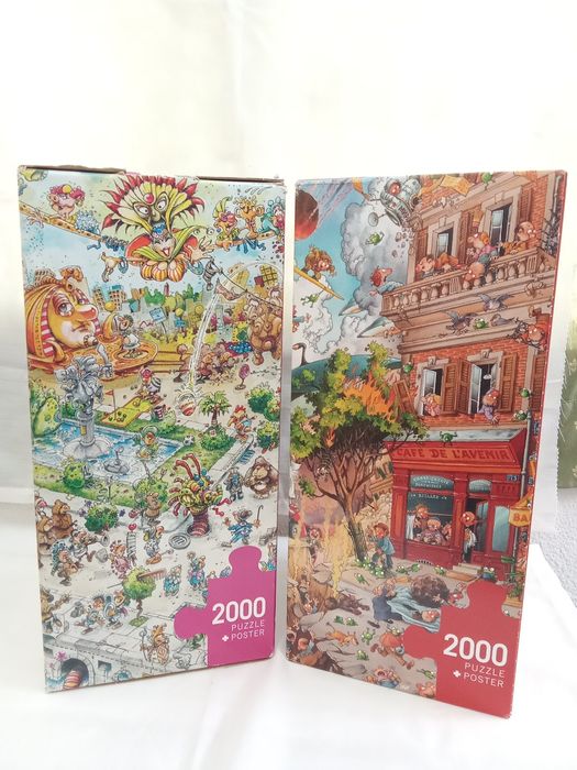 Puzzles completos marca HEYE com 2000 peças Cascais E Estoril • OLX.pt