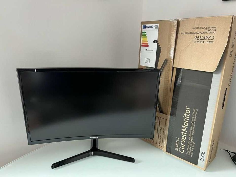 Монитор SAMSUNG C24F396FHR curved игровой: 4 550 грн. - Монітори ...