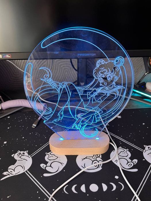 Лампа нічник декоративна Сейлормун 350 грн Освітлення Чишки на Olx