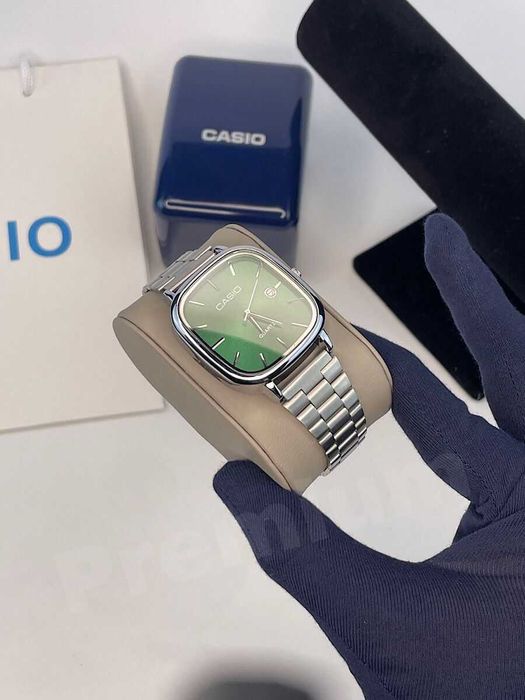 Годинник Vintage ltp-e117 Green Old Money | часы касио A159 | AQ-230: ...