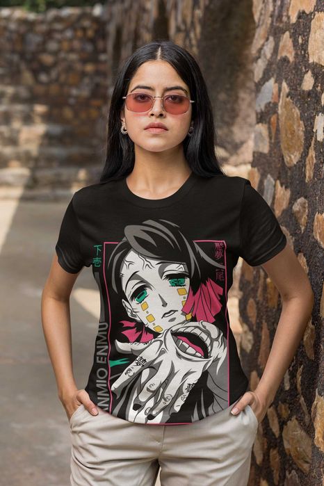 T-shirt Demon Slayer Tanjiro Enmu Vila Franca de Xira • OLX Portugal