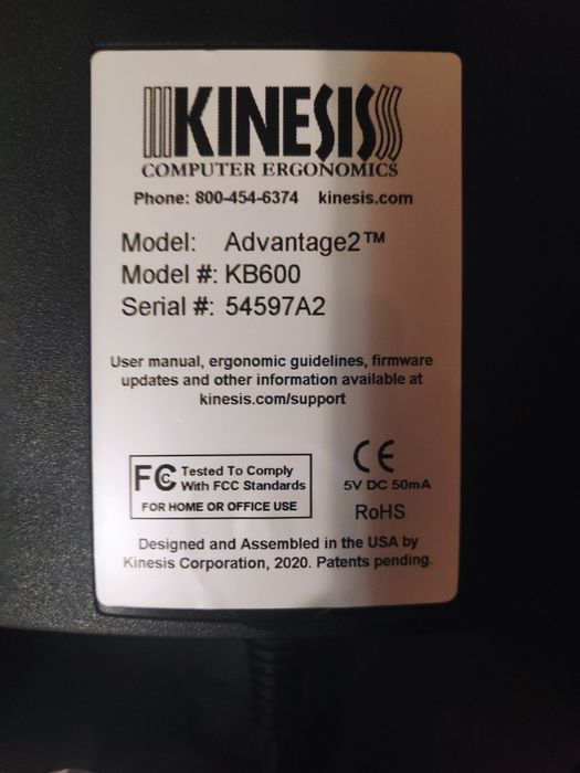 Легендарная клавиатура kinesis advantage 2 (KB600): 14 699 грн. - Периферійні пристрої Київ на Olx